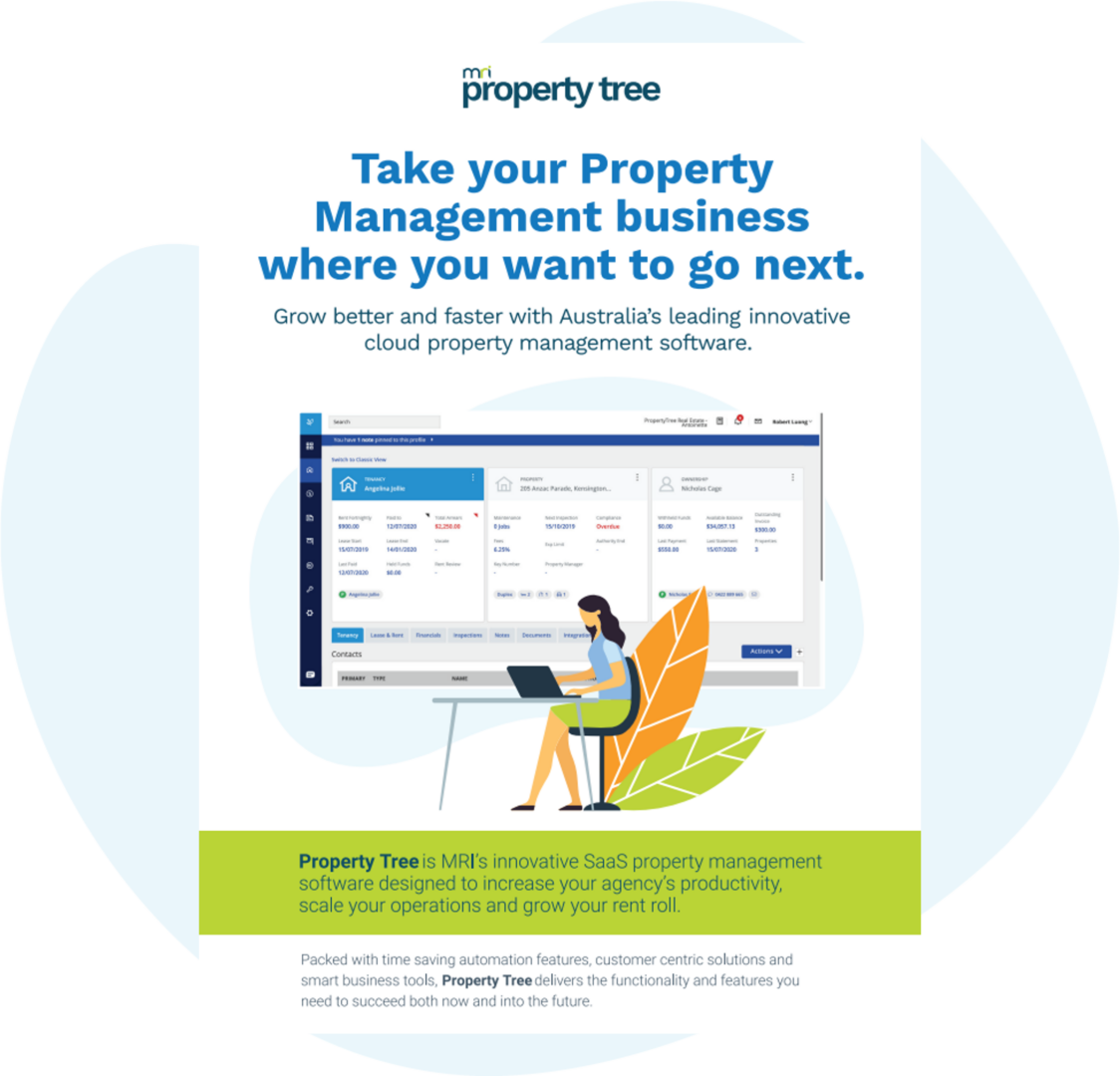Property Tree | Data Sheet - MRI Software | AU