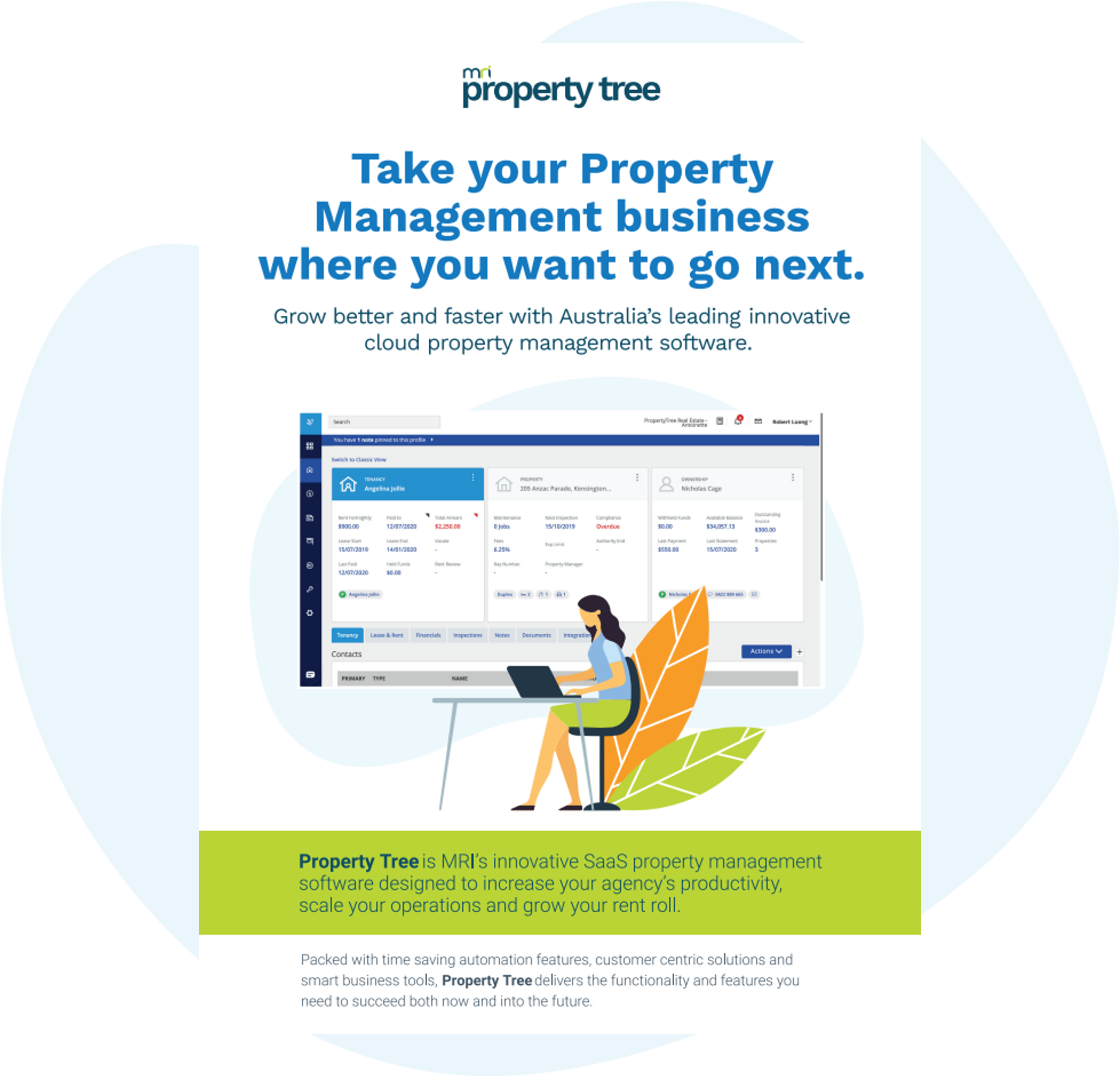 Property Tree | Data Sheet - MRI Software | AU