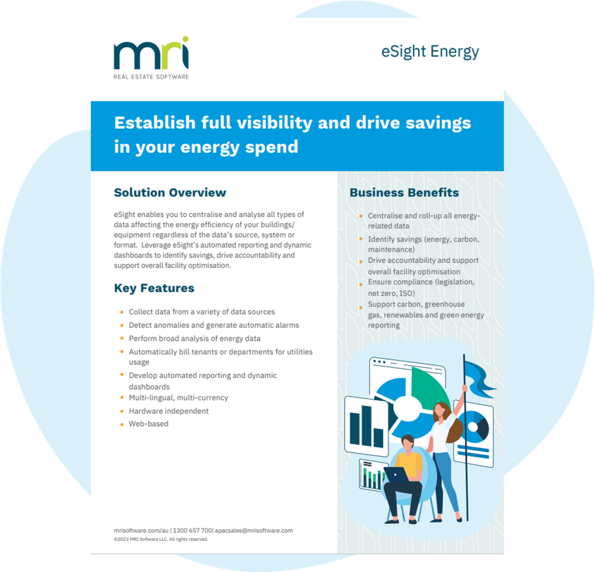MRI Energy Fact Sheet - MRI Software | AU