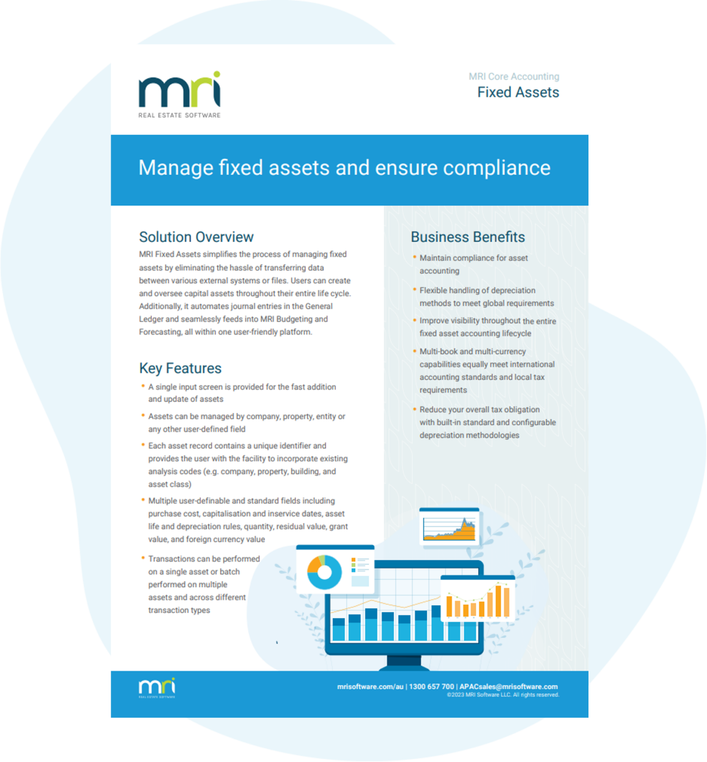 MRI Fixed Assets Datasheet | MRI Software AU