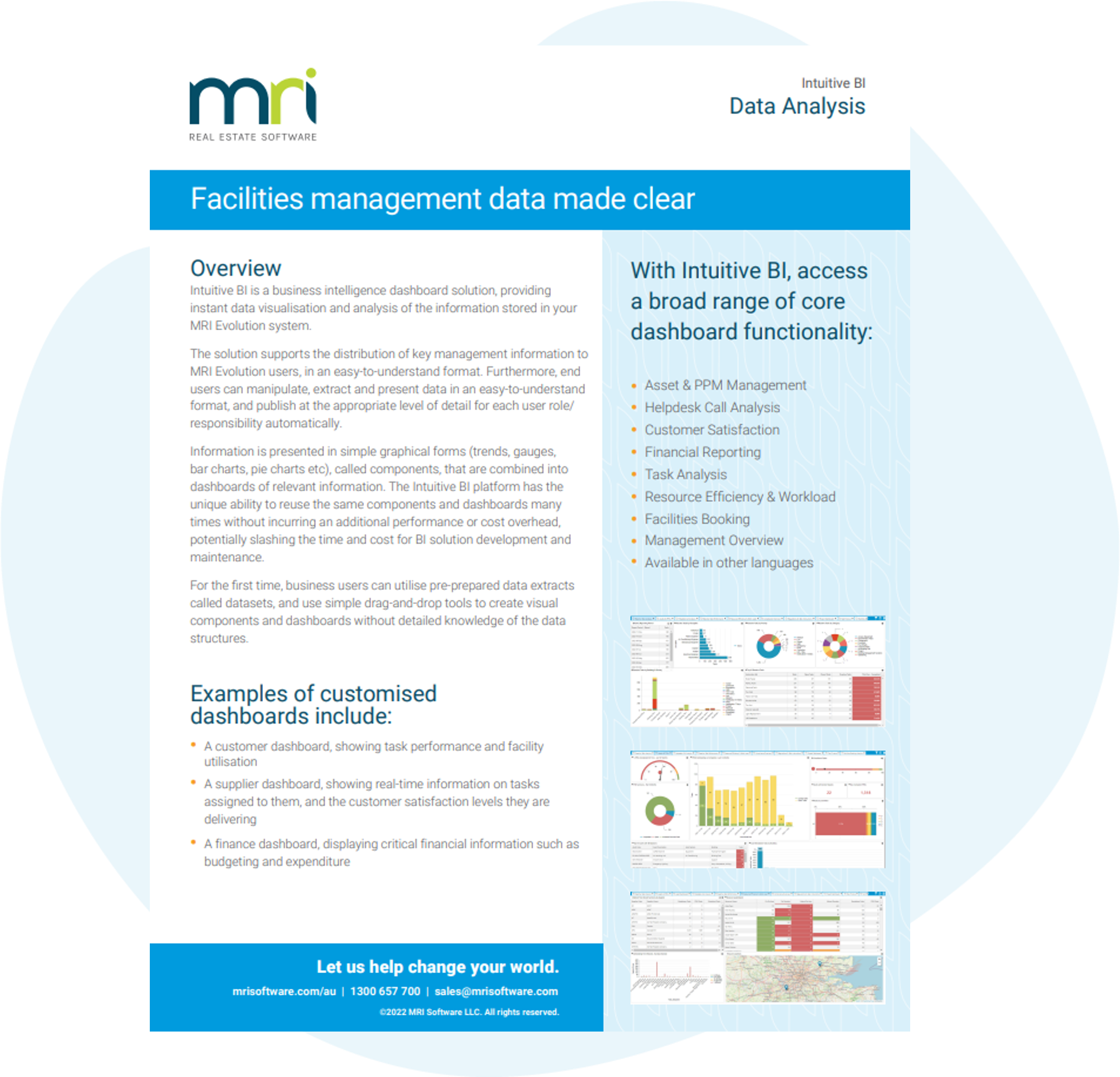 Facilities management data made clear - MRI Software | HK