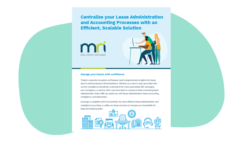 Solution Brochure: Lease Administration and Accounting | MRI Software