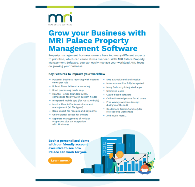 Grow your Business with MRI Palace - MRI Software | NZ