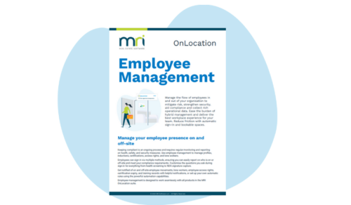Employee Sign-In Software for Workplaces - MRI Software | NZ