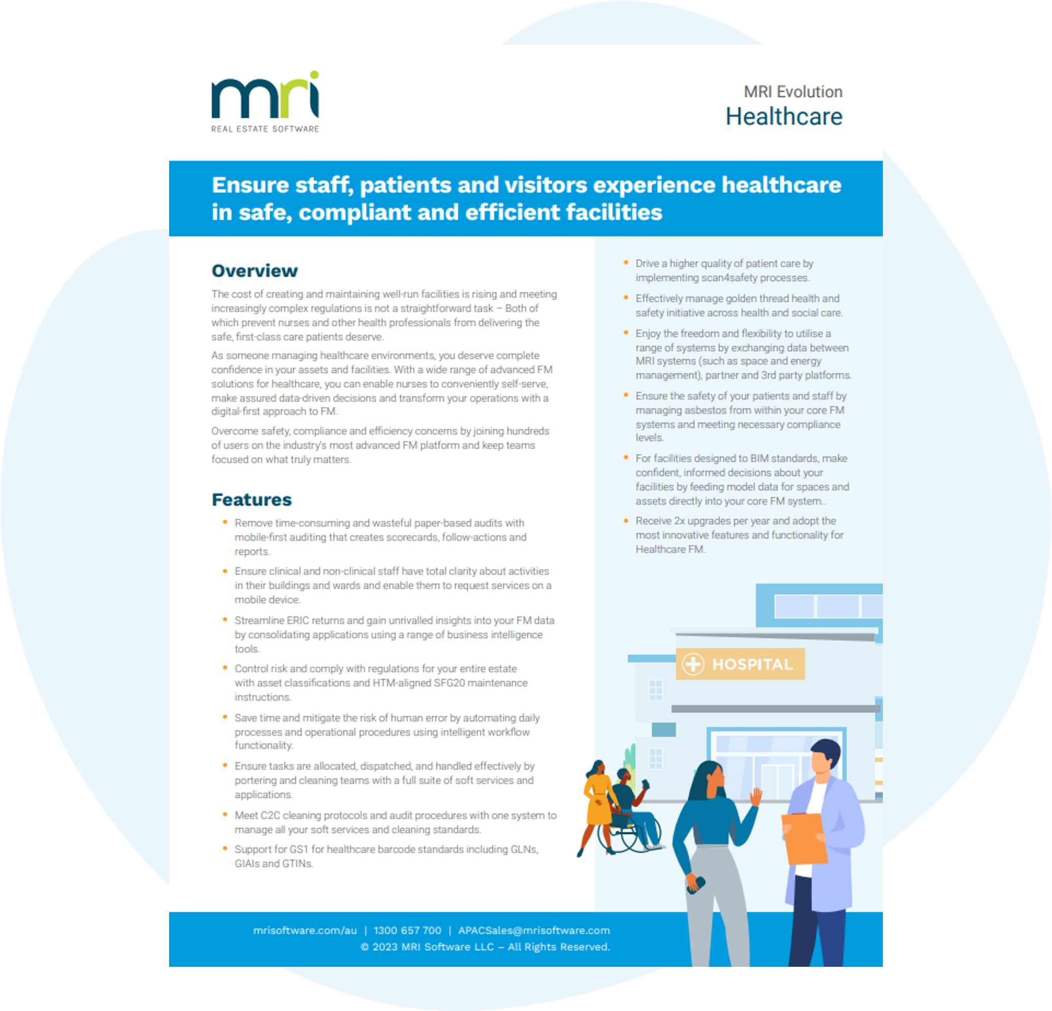 Ensure staff, patients and visitors experience healthcare in safe ...