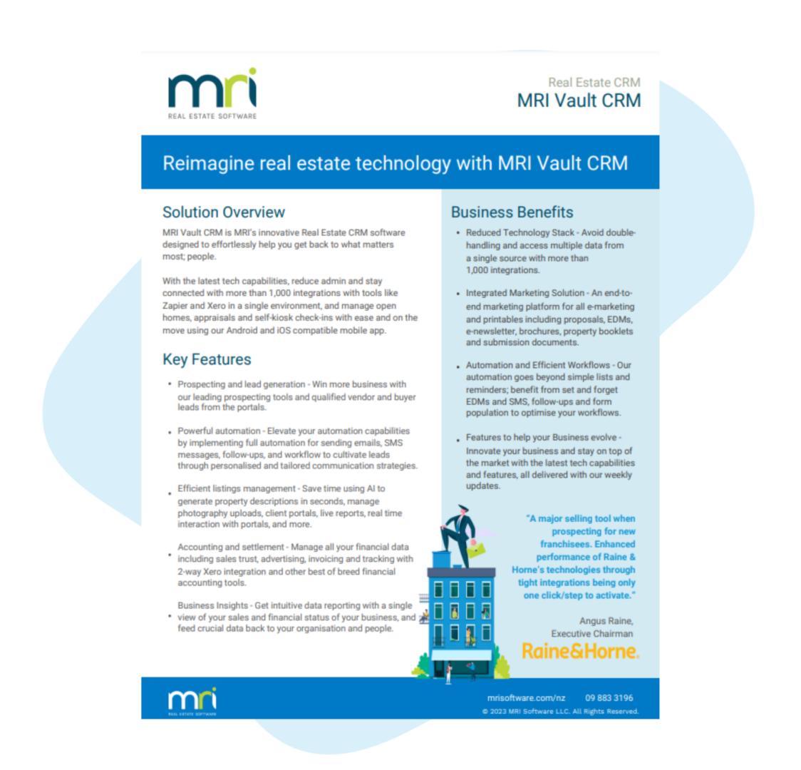 How to prospect in real estate | MRI Software NZ