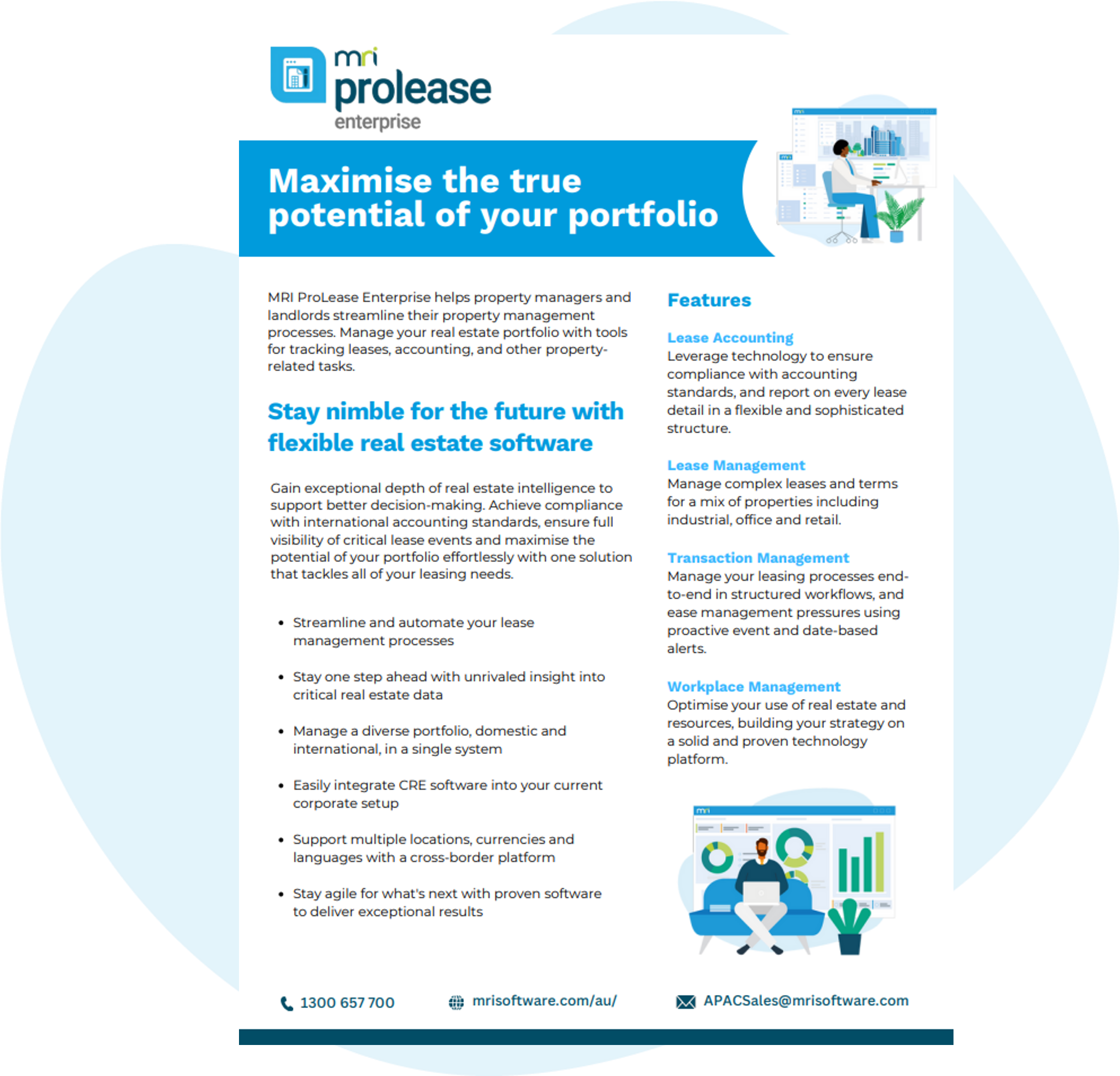 MRI ProLease Enterprise Brochure - MRI Software | SG