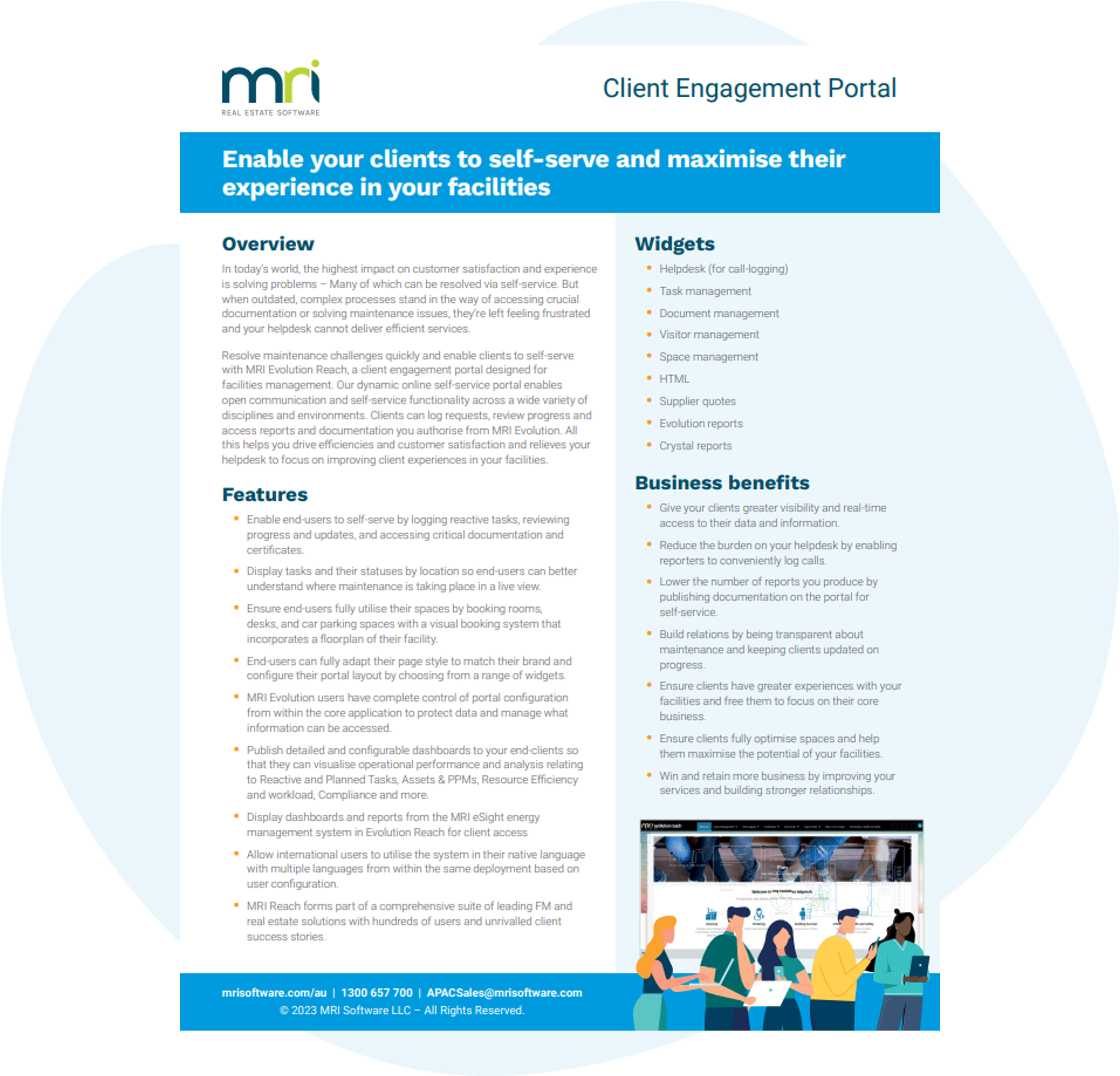 Enable your clients to self-serve and maximise their experience in your ...