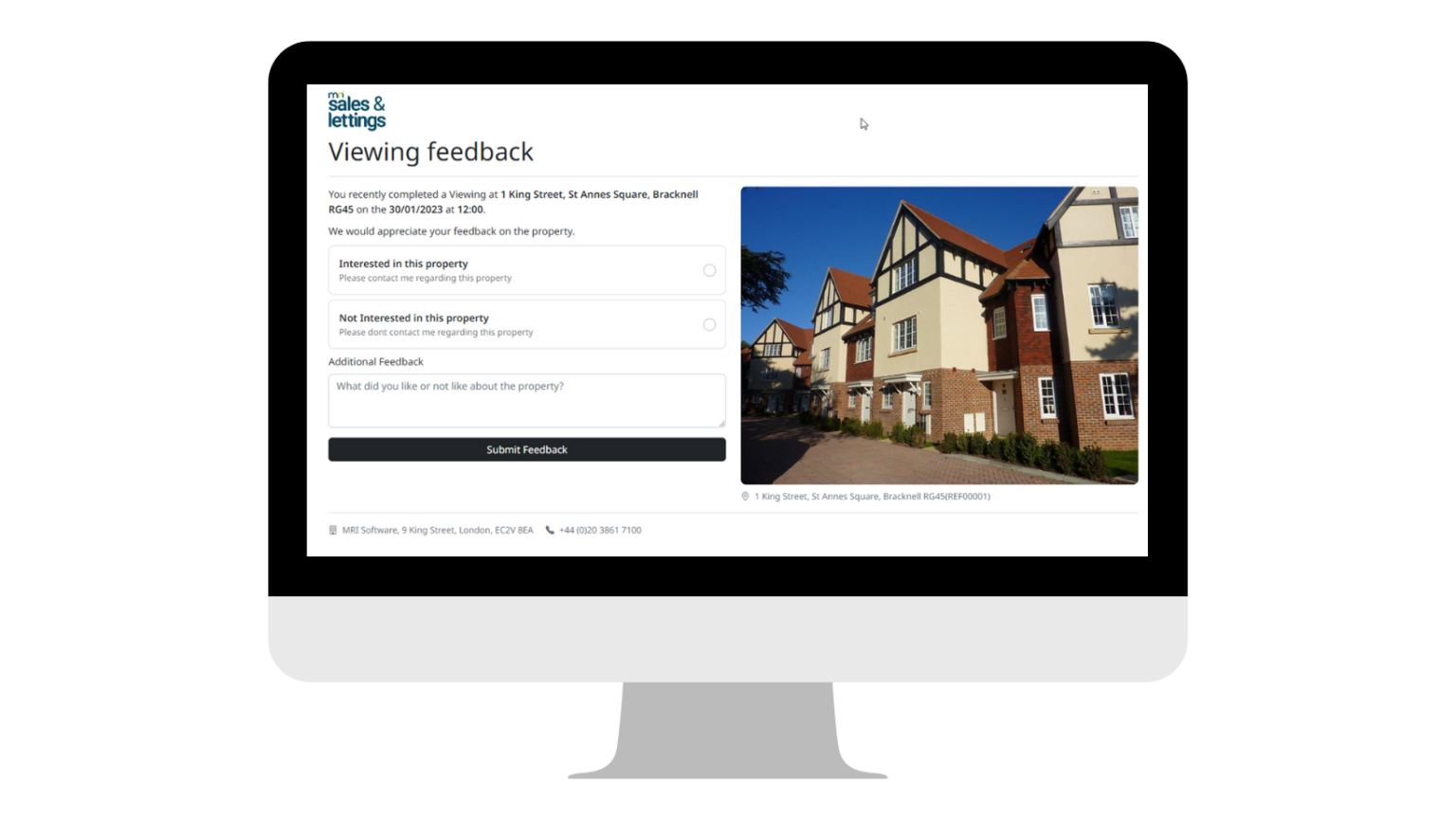 Latest features on MRI Sales & Lettings Management - MRI Software | UK