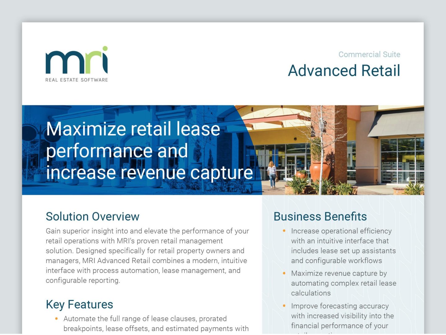 Advanced Retail - MRI Software