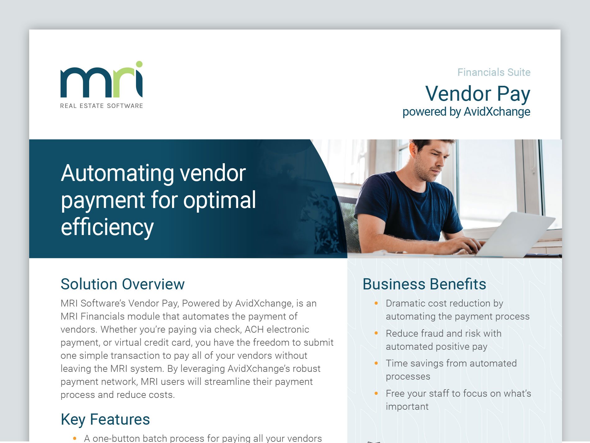 Vendor Pay - MRI Software