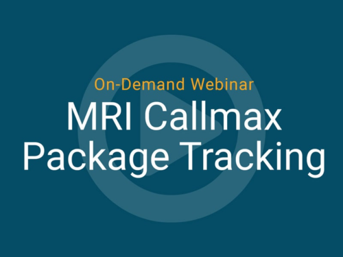 Webinar: MRI Package Tracking - MRI Software