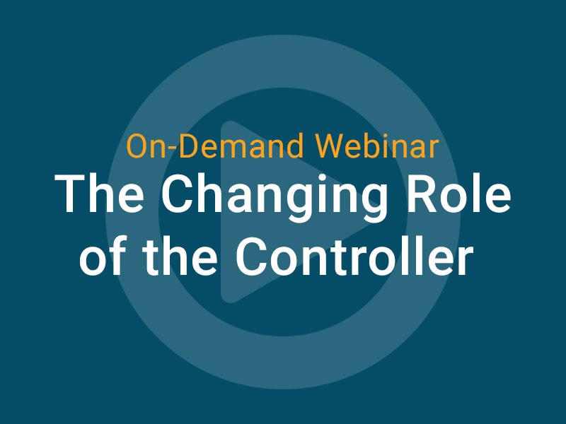 The Changing Role of the Controller - MRI Software
