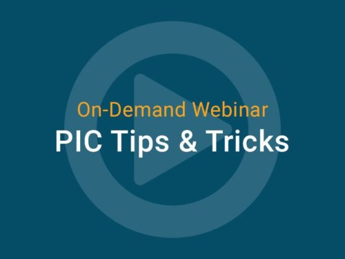 PIC Tips & Tricks - MRI Software