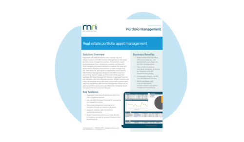 MRI Portfolio Management - MRI Software