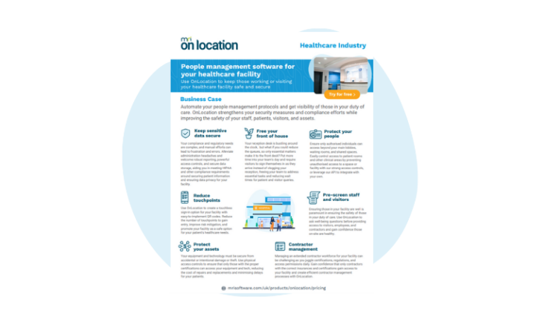 People management software for your healthcare facility - MRI Software