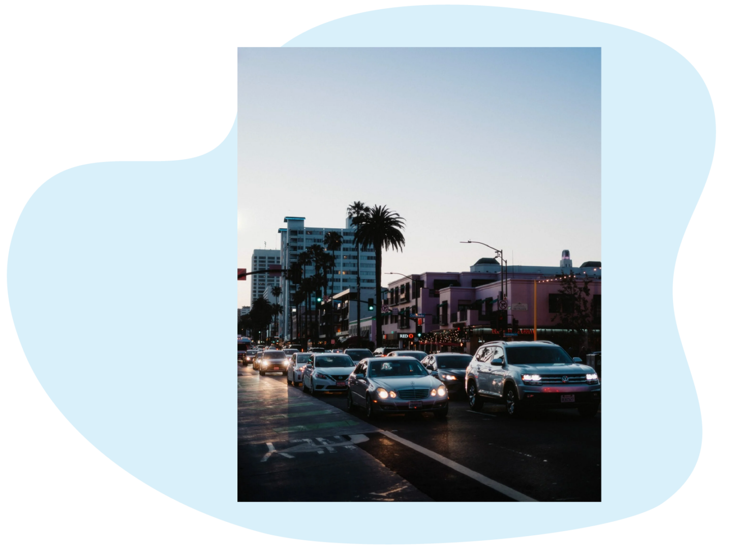 Downtown Santa Monica uses footfall counters