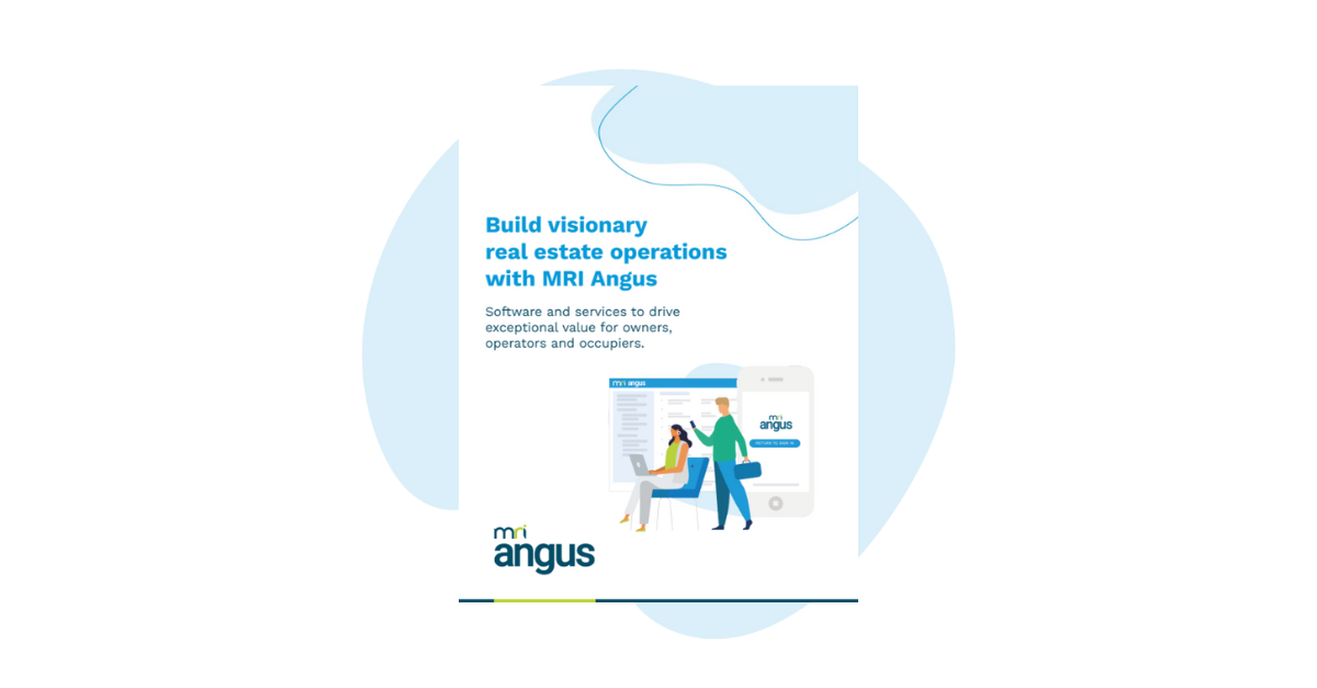 Build visionary real estate operations with MRI Angus - MRI Software